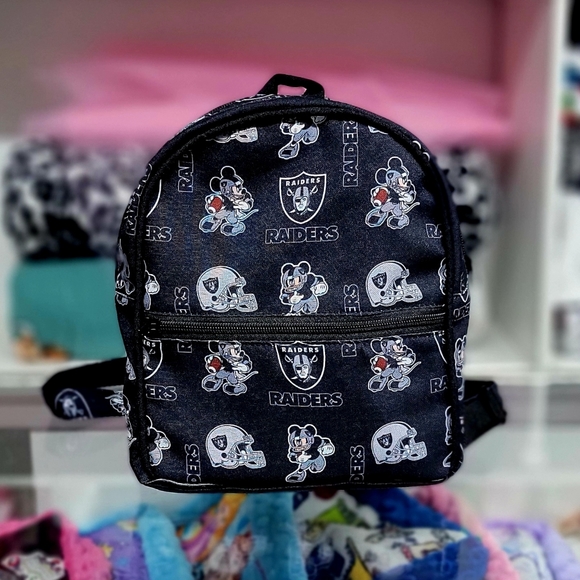 Bags | Mickey Mouse Raiders Black Mini Backpack | Poshmark
